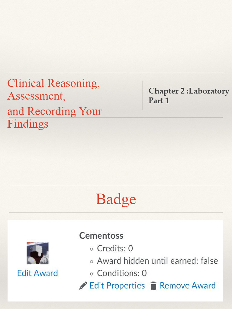 6 Lab - Clinical Assessment - Part 1 | PDF | Physical Examination ...