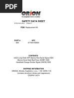 Un2990 MSDS | PDF | Oxygen | Safety