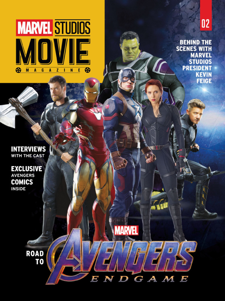 Marvel Studios Movie Magazine - Issue 2 - Avengers Endgame | PDF
