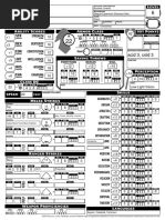 Starfinder 2e Character Sheet | PDF | Role Playing Games