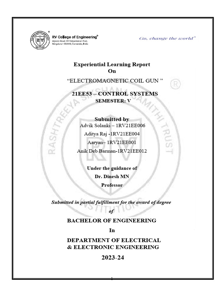 CS Report | Download Free PDF | Inductor | Capacitor