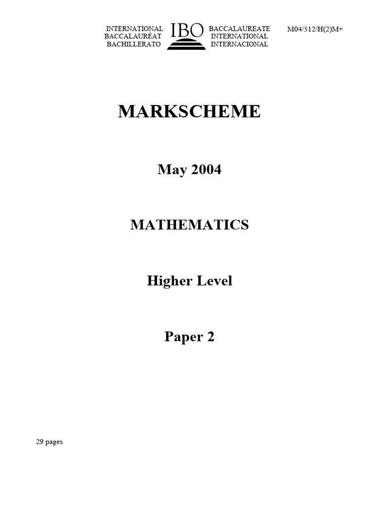 Mathematics HL P2 Ms Timezone 2 Ms | PDF