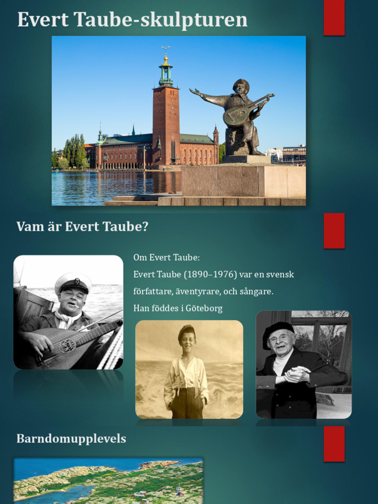 Evert Taube-Skulpturen 26 Nov - Kopia | PDF