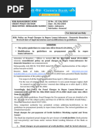 Mobilisation Advance - CVC Circular | PDF | Interest | Foreclosure