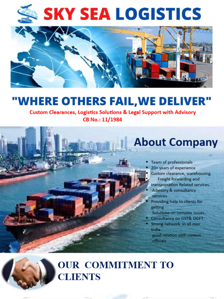 Company Profile SKY SEA LOGISTICS | PDF