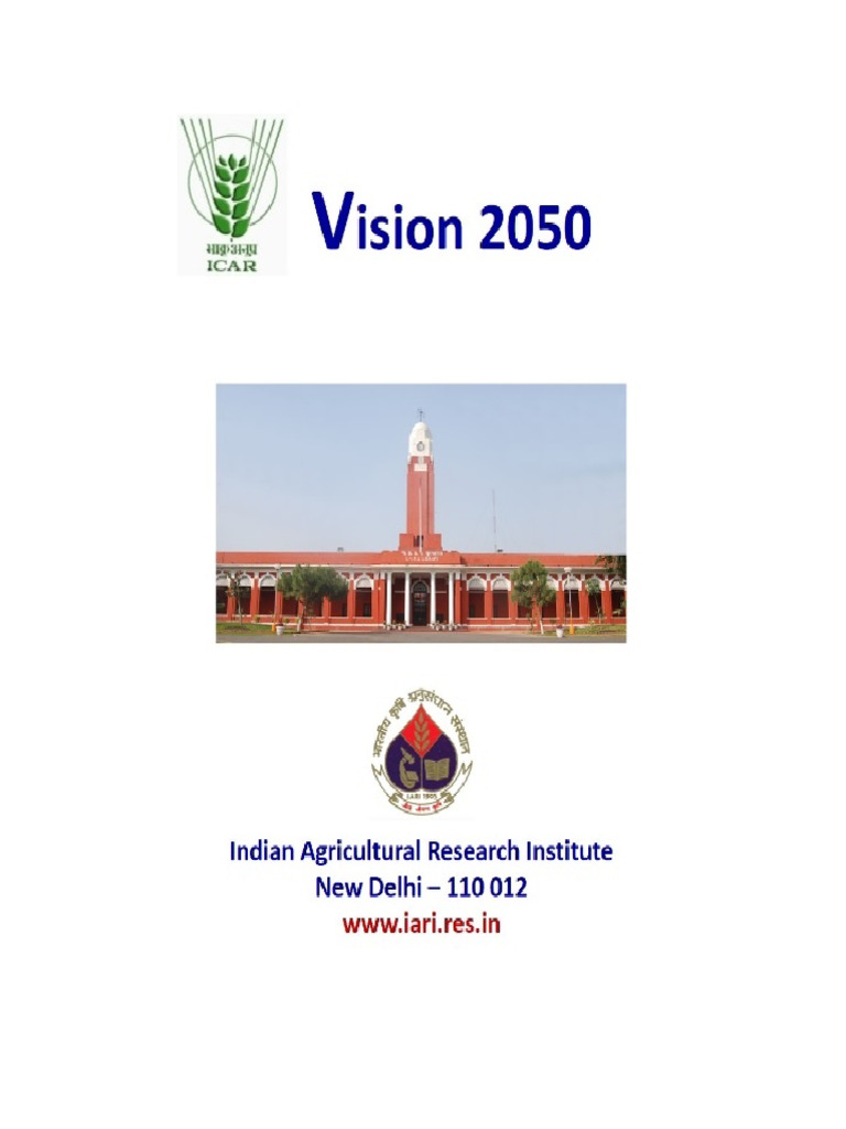 India Agriculture Vision 2050 | PDF | Plant Breeding | Agriculture
