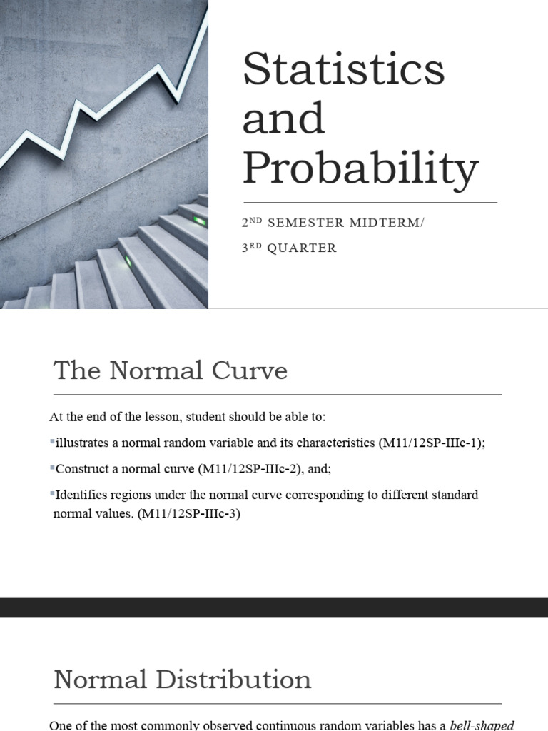 L 5 The Normal Curve | Download Free PDF | Probability Distribution | Standard Deviation