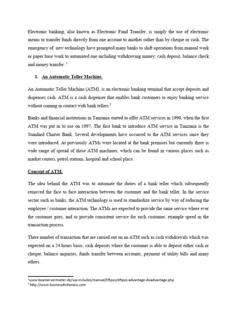 Banking Presentation | Download Free PDF | Automated Teller Machine | Banks