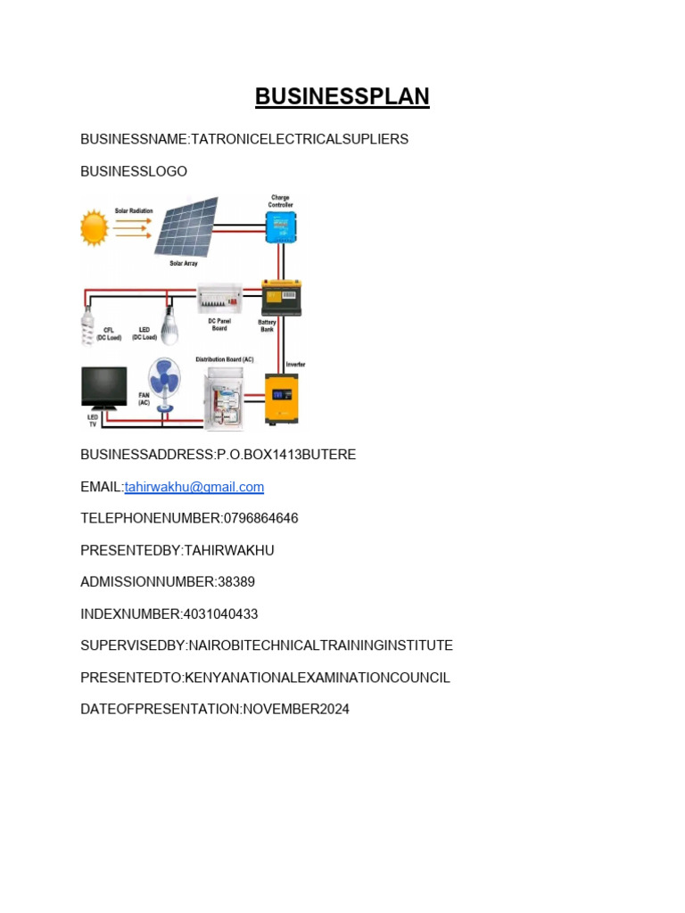 BUSINESSPLAN DDDD | PDF