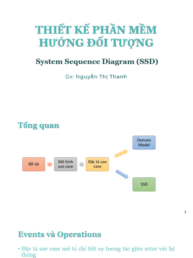 Ooad Bài 05 System Sequence Diagram Pdf