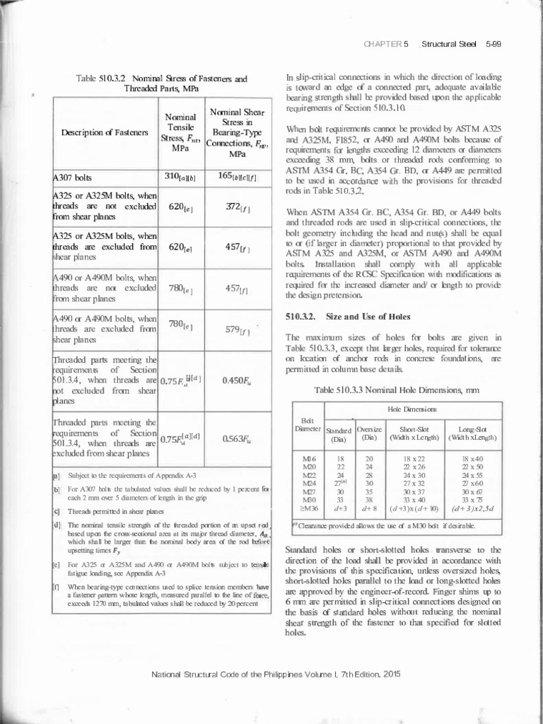 Structural Steel Fastener Guide | PDF