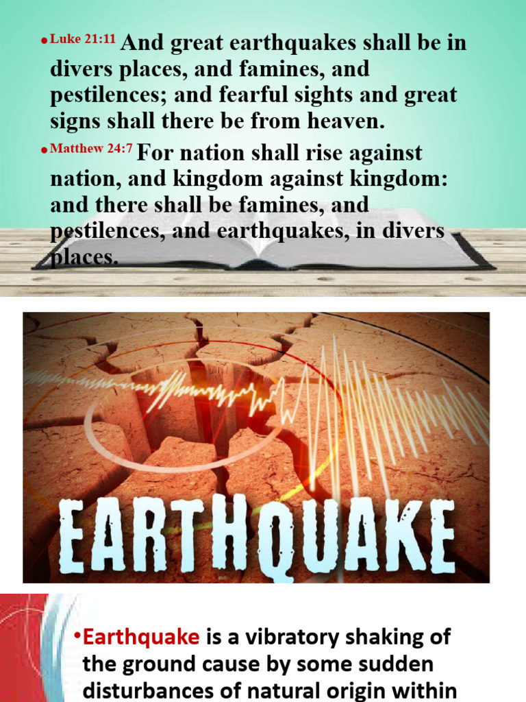 Earthquake | PDF | Jesus | Earthquakes
