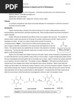 Synthesis of Wintergreen Oil Lab Report | PDF | Chemistry | Chemical ...
