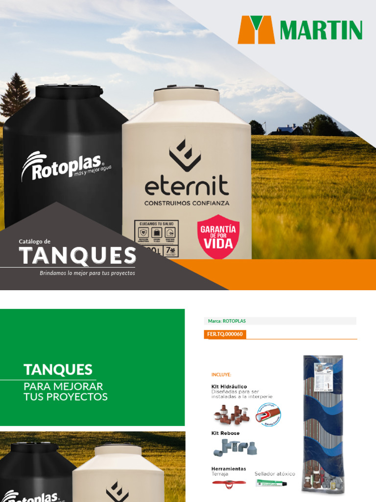 Martin Catálogo de Tanques 210525-1 | PDF