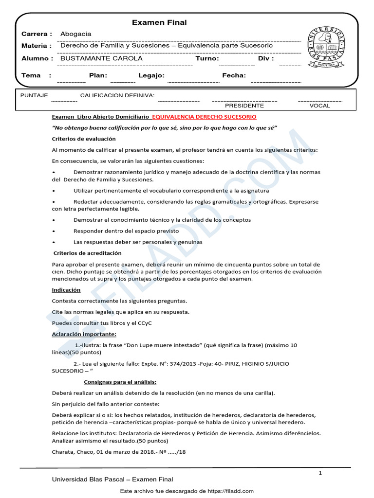 Abg 2003 D Dfs v1 Suc | PDF | Derecho