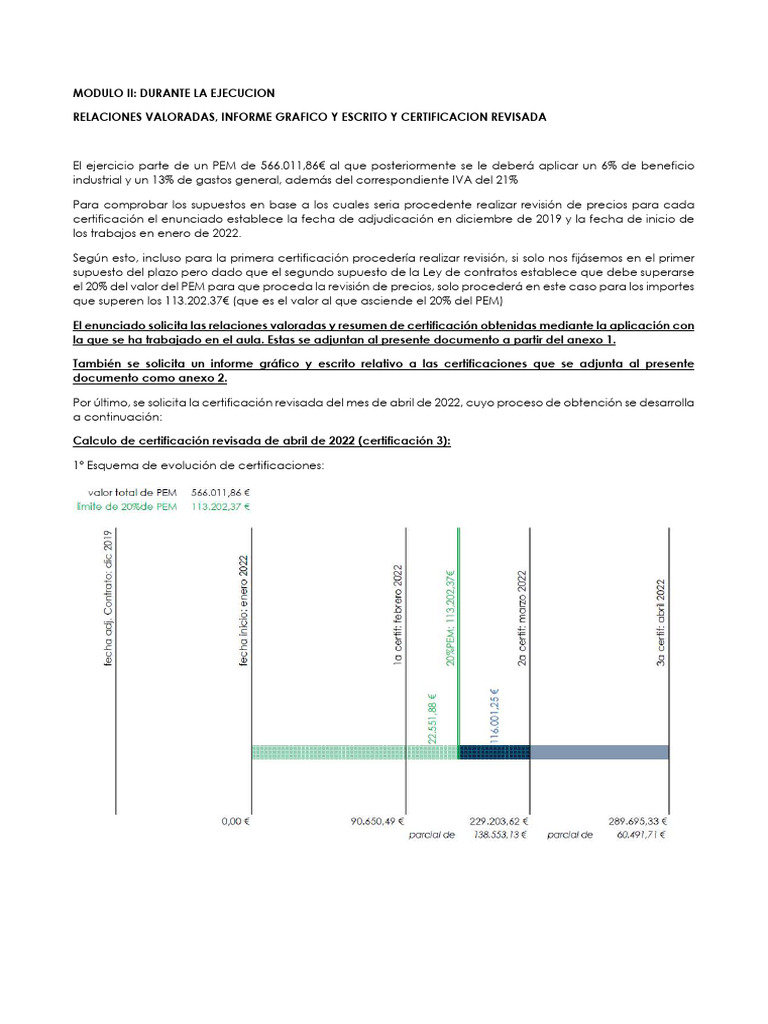 Ejercicio Modulo 2 | PDF | Materiales de construcción | Ingeniería de Edificación