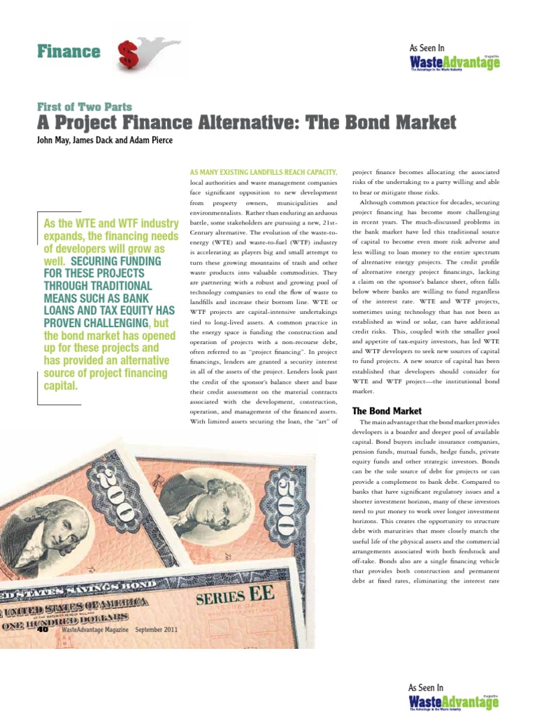 Project Finance Alternative | PDF | Bonds (Finance) | Project Finance