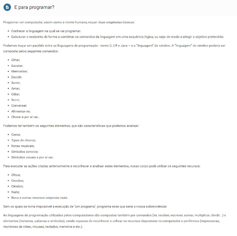 03.E para Programar | PDF