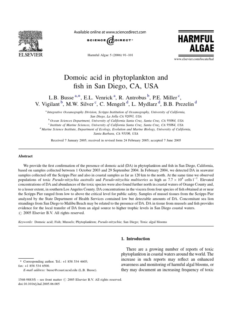 Busse Et Al | PDF | Salinity | Oceanography