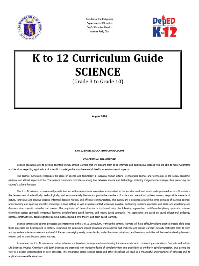 Science CG With Tagged Sci Equipment Revised | Download Free PDF ...
