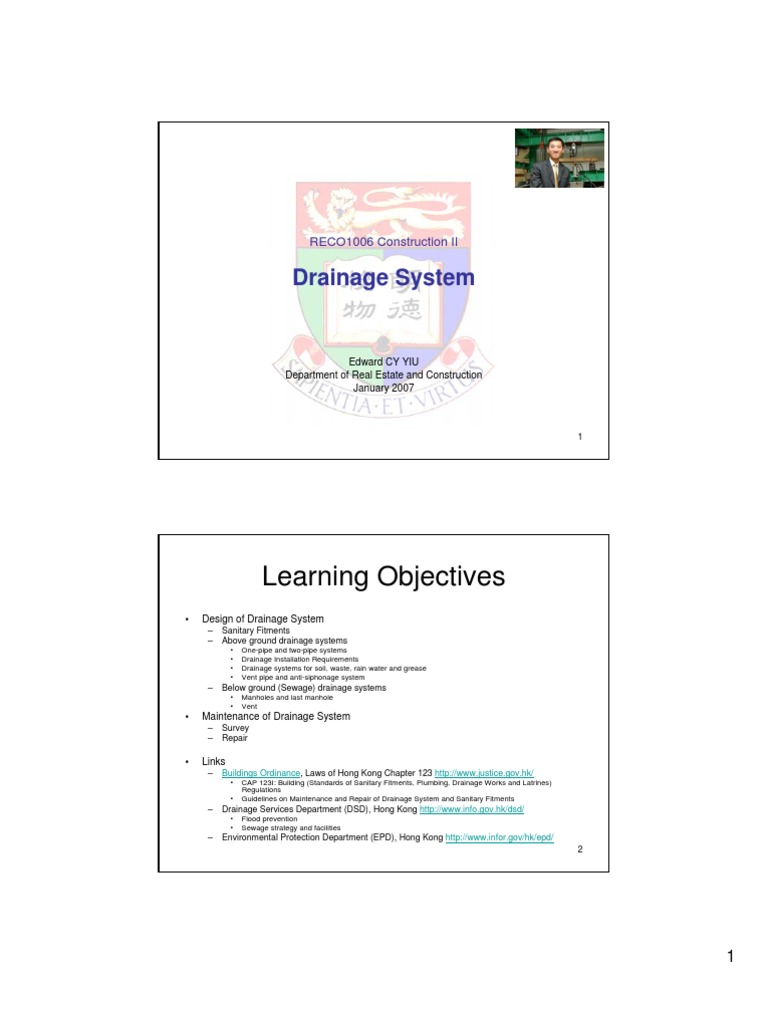 12 Drainage | PDF | Sanitary Sewer | Drainage