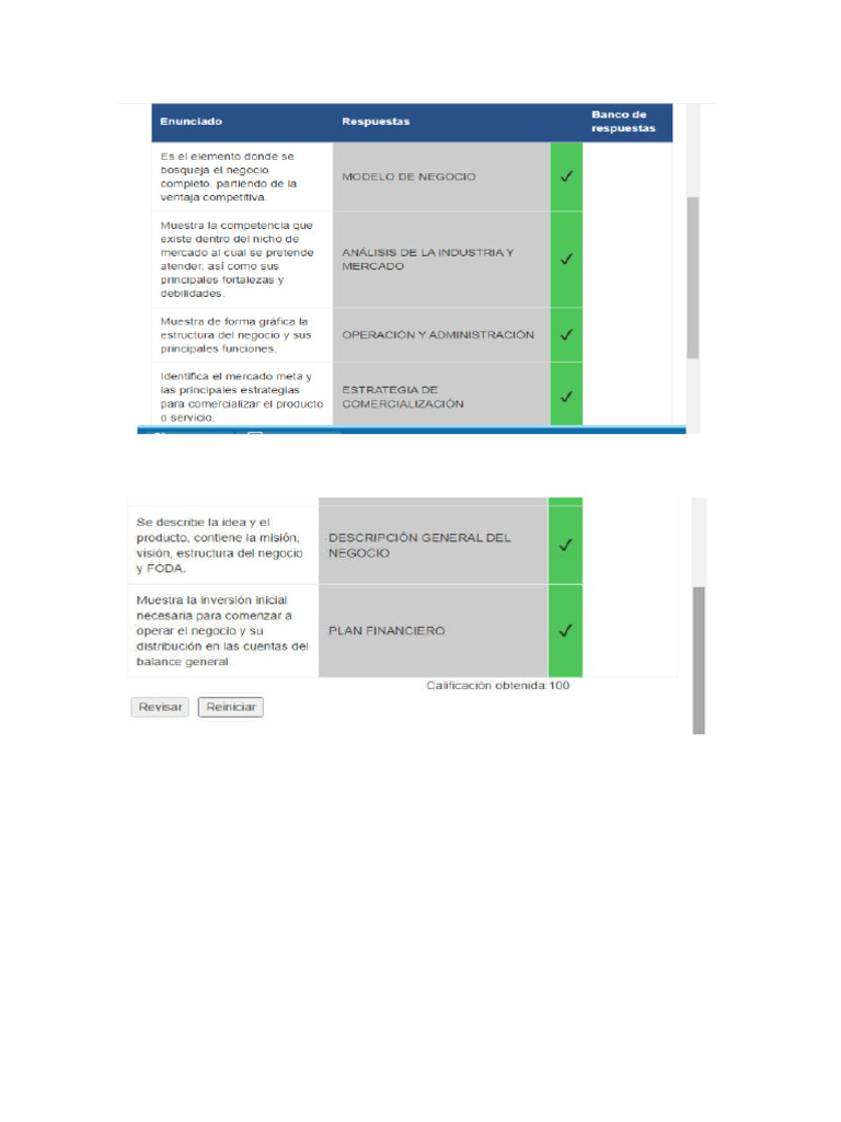 Examen EA3. Elementos Del Plan de Negocios | PDF