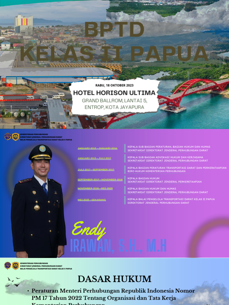 BPTD Kelas II Papua | PDF