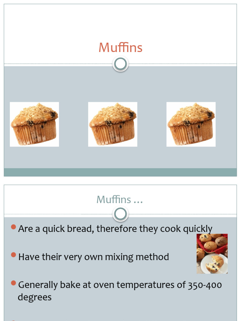 Muffins | PDF