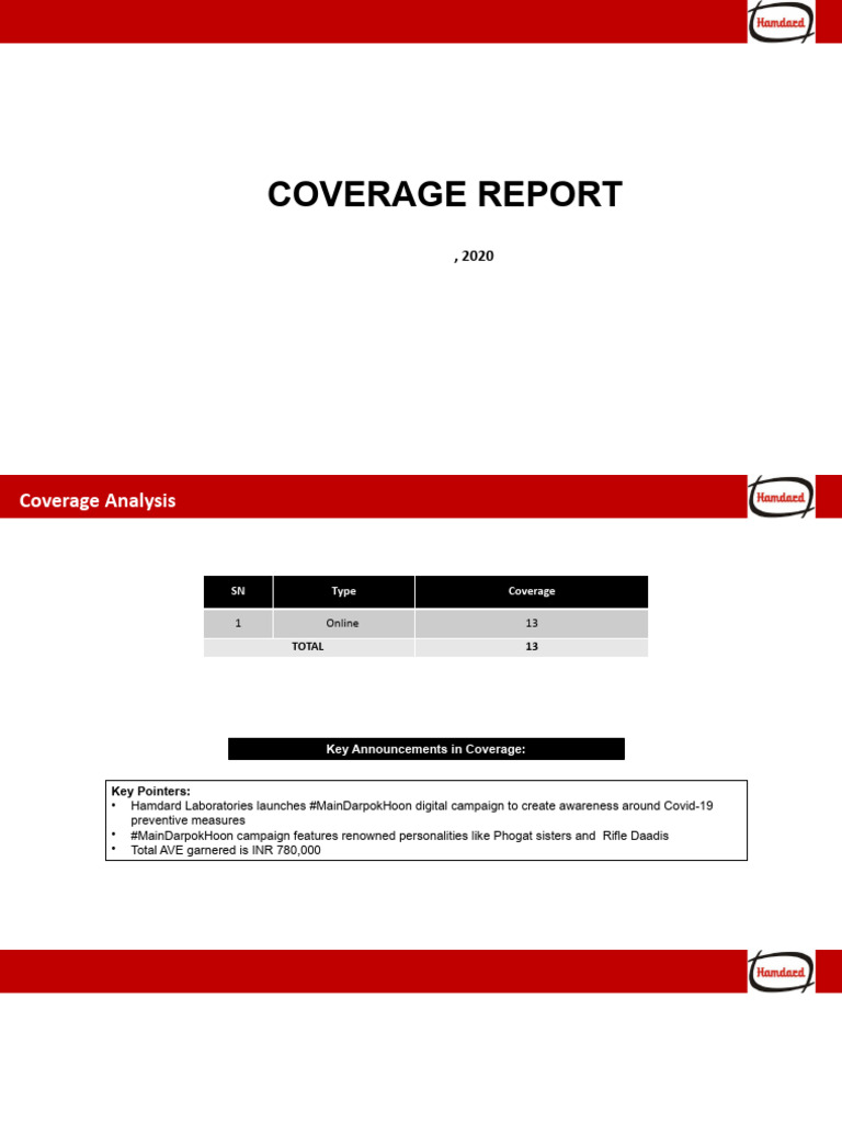 Coverage Report Maindarpokhoon Pdf