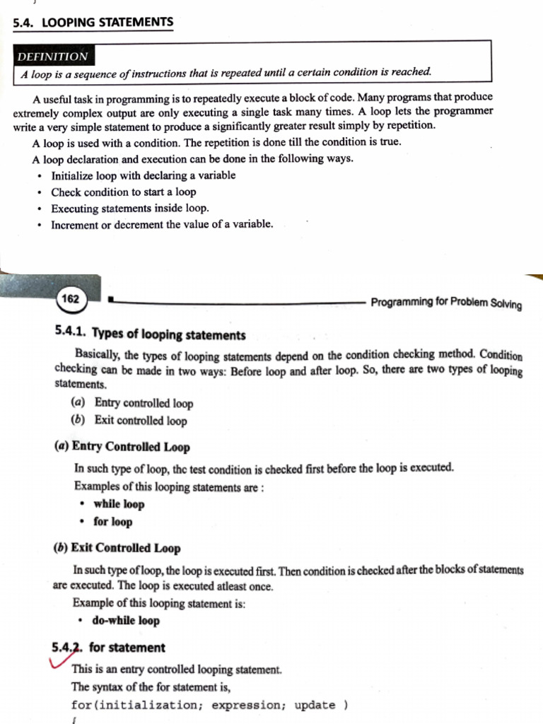 Part-2 Conditional Branching and Loops | PDF