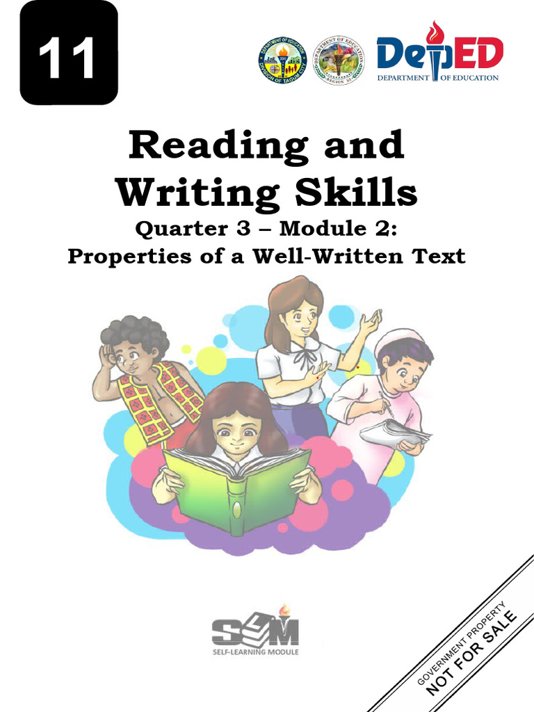 SLM-SHS-RWS-Q3-MODULE-2 | PDF | Smoking | Paragraph