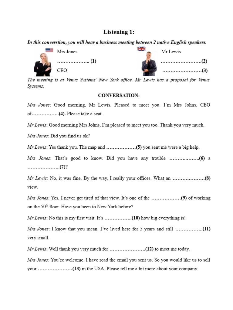 English Business Conversation U1-2 | PDF | Subscription Business Model ...