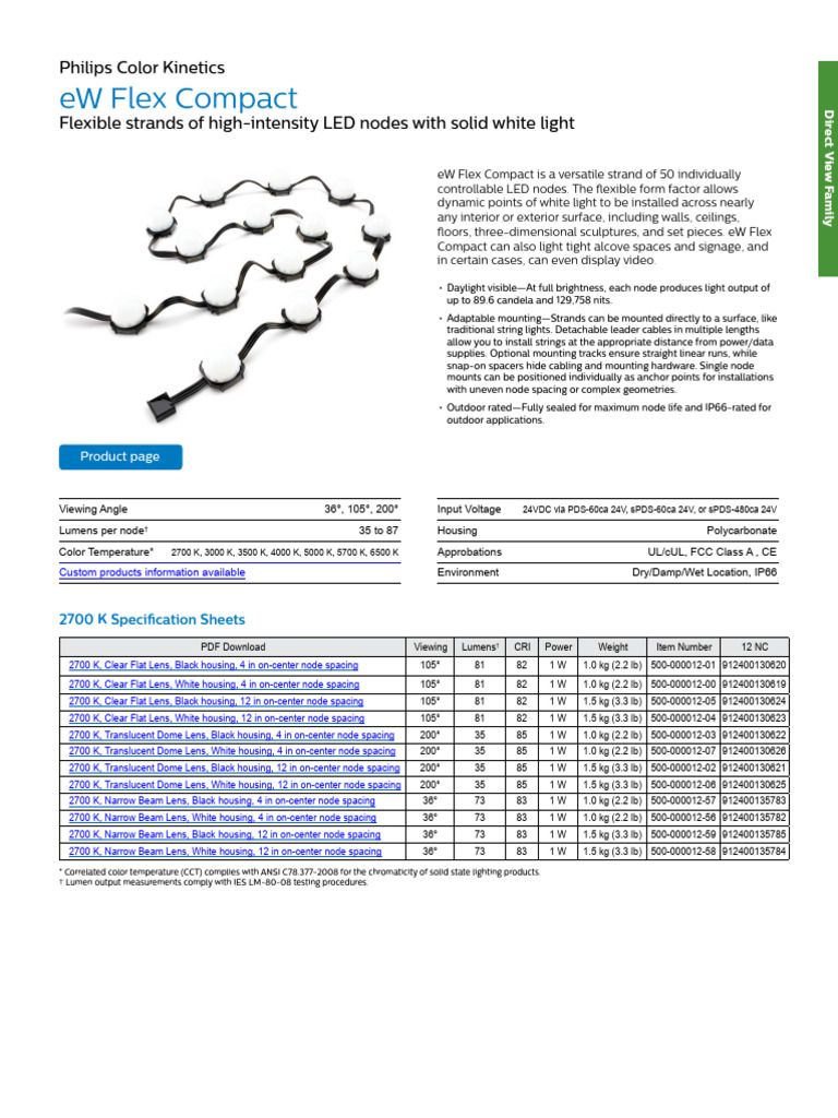 Datasheet Ew Flex Compact | PDF
