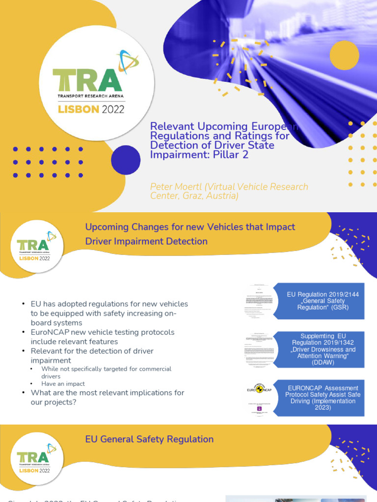 Relevant Upcoming European Regulations and Ratings For Detection of ...
