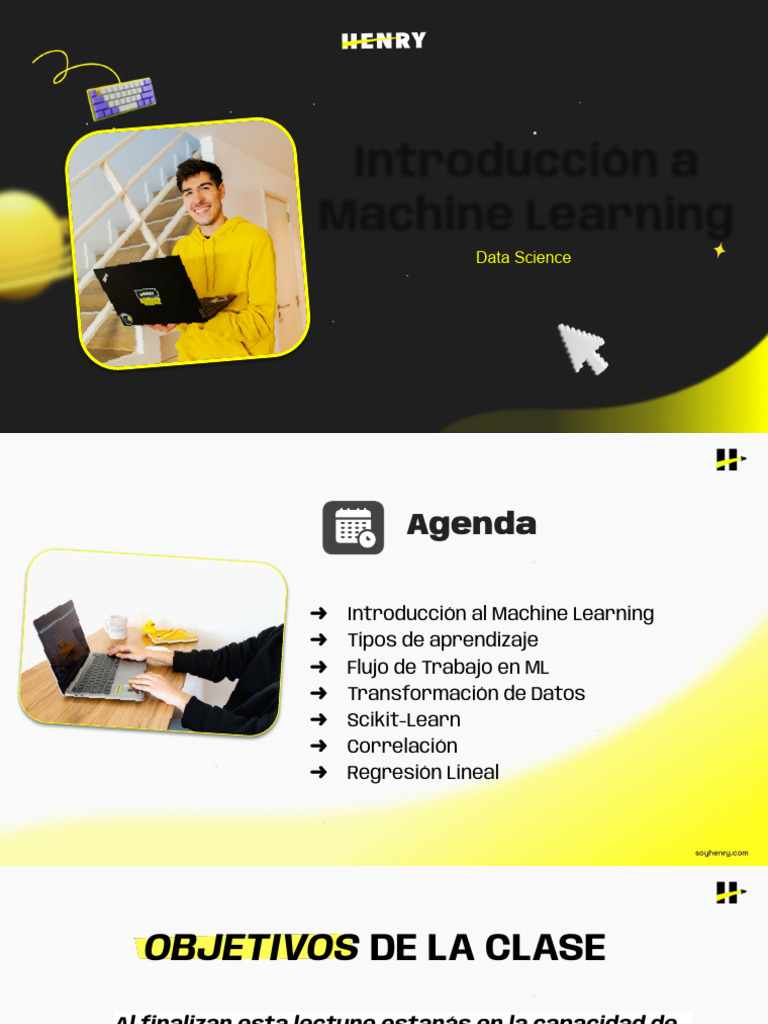 Data-M6-01-Intro A ML | PDF | Aprendizaje automático | Análisis estadístico