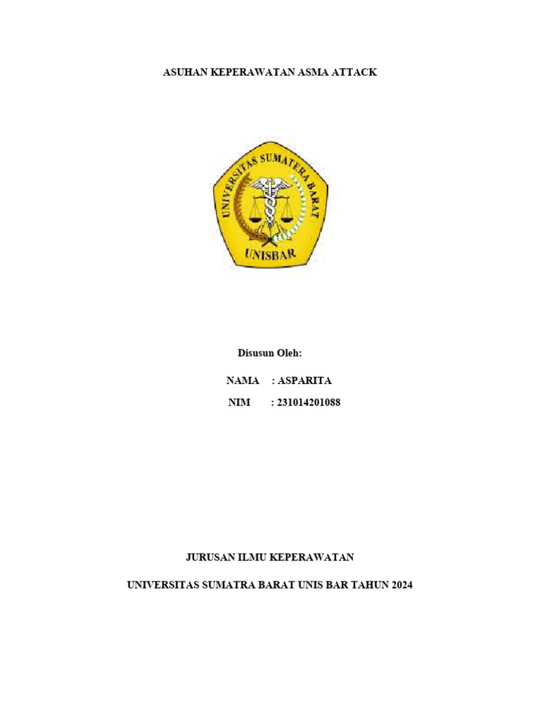 Askep Asma Attack | PDF | Pengembangan Diri