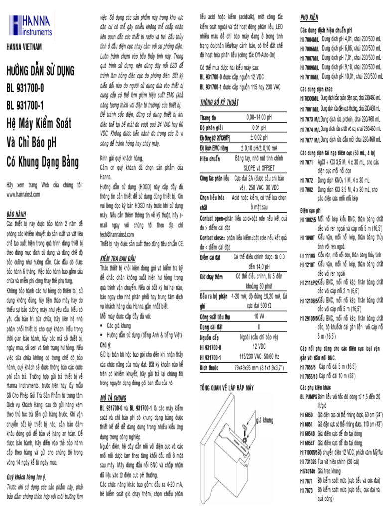 BL931700 0 - 931700 1 | PDF