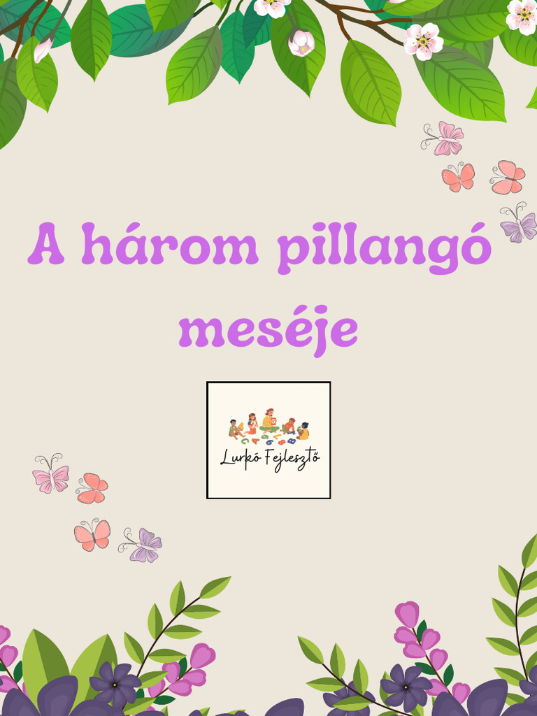 A Három Pillangó Meséje | PDF