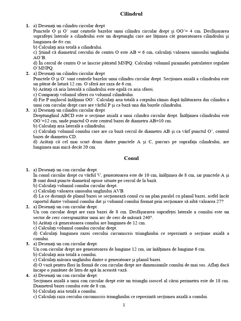 Corpuri Rotunde | PDF