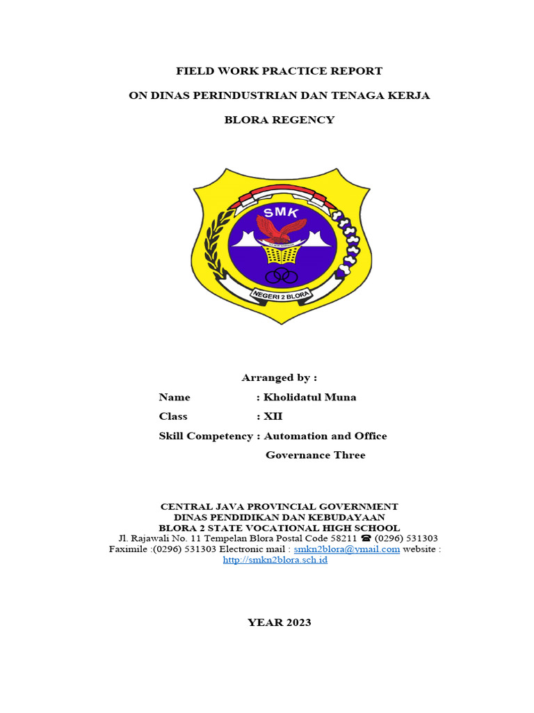 Tugas Bhsa Inggris - 085636 | PDF | Internship | Job Hunting