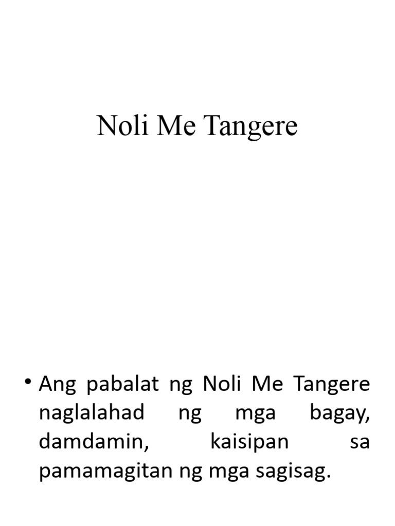 Cover Noli | PDF
