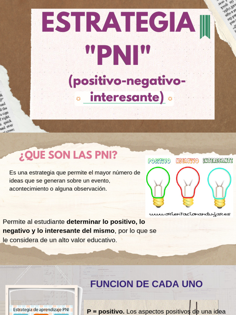 Expocision Equipo 3 - Estrategias PNI 1DNMG-1 | PDF | Sumario abstracto) | Citación