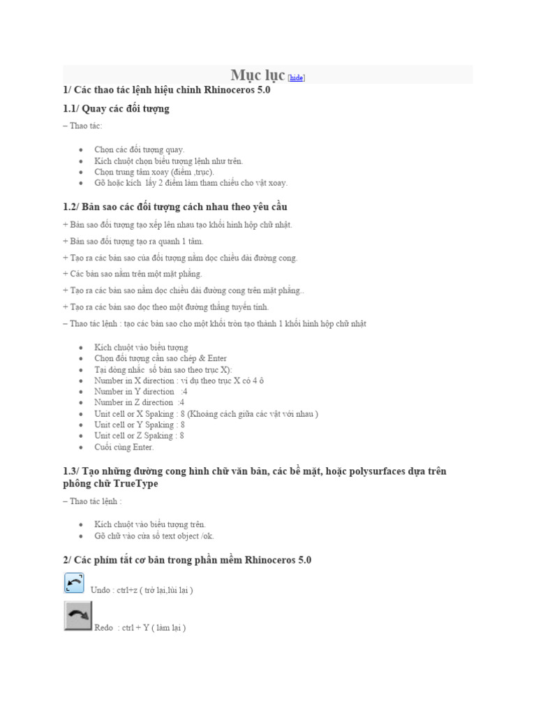 Tinh Nang Rhino | PDF