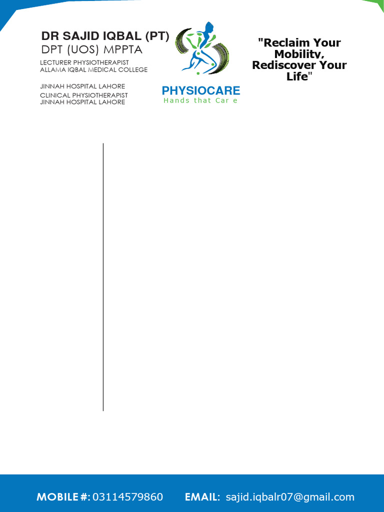 Physiocare Letterhead | PDF
