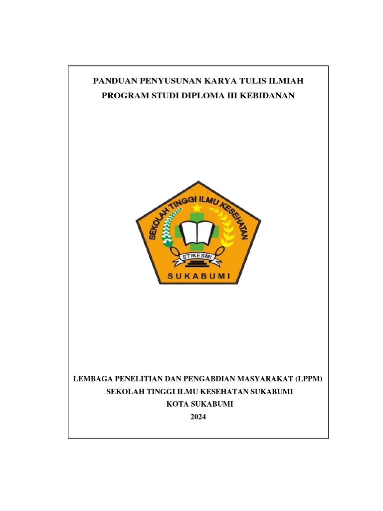 Panduan KTI Prodi Diploma III Kebidanan 2023-2024 | PDF | Karier & Perkembangan | Komputer
