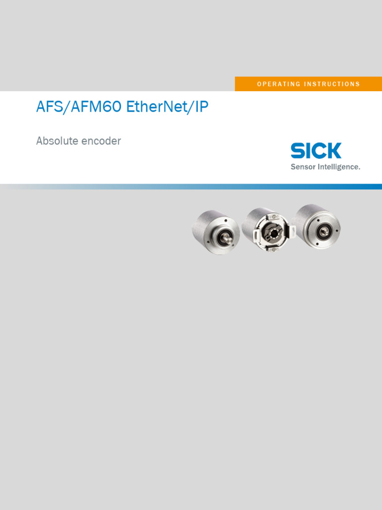 Operating Instructions Afs60 Afm60 Ethernet Ip Absolute Encoder en Im0045683 | PDF | Internet ...