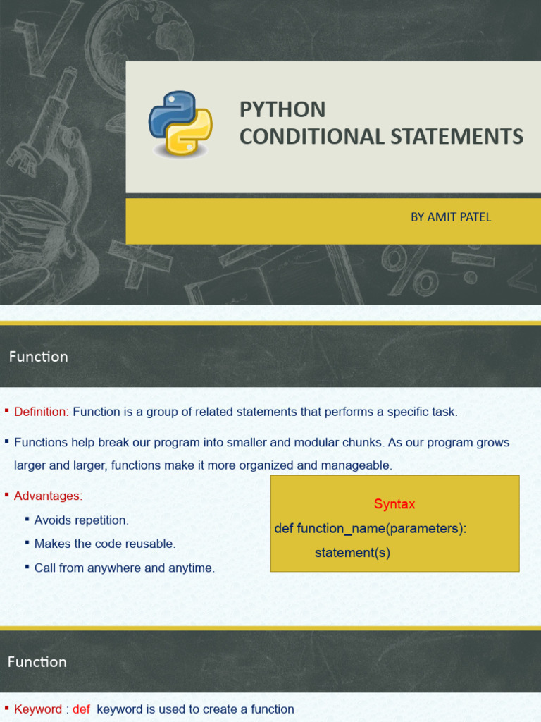 21 Python Function Pdf Parameter Computer Programming Scope Computer Science 3210