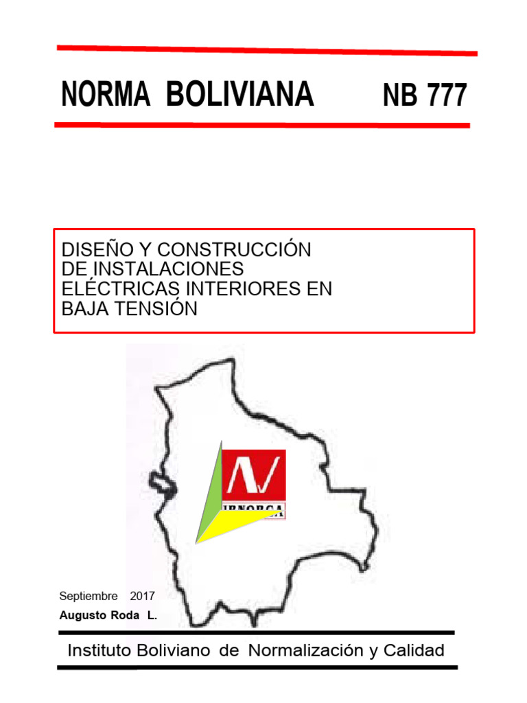 Norma NB 777 Comprimido | PDF | Corriente eléctrica | Ingenieria Eléctrica