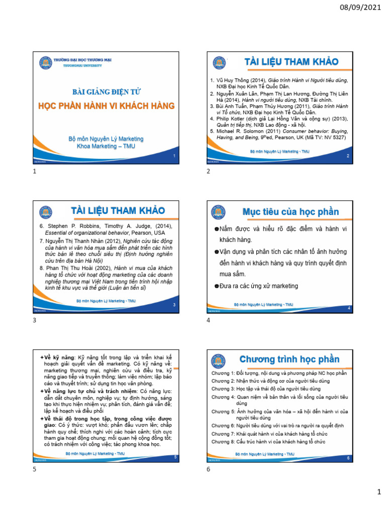 Hành VI Khách Hàng | PDF