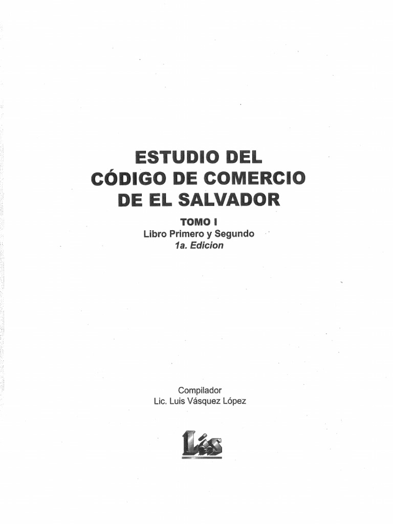 Estudio Del Código de Comercio Introduccion | PDF